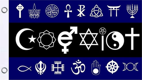 Coexist Symbols - Flag – TrippyStore