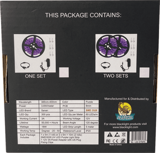 300 LED Light Strip - Black Light – TrippyStore