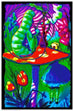 Alice in Wonderland - Psychedelic Alice - Black Light Poster – TrippyStore