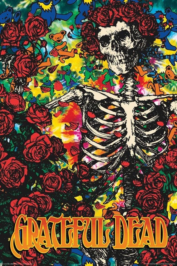 Grateful Dead - Bertha, Whiskey and Roses - Poster – TrippyStore