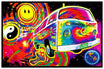 Magic Bus - Black Light Poster – TrippyStore