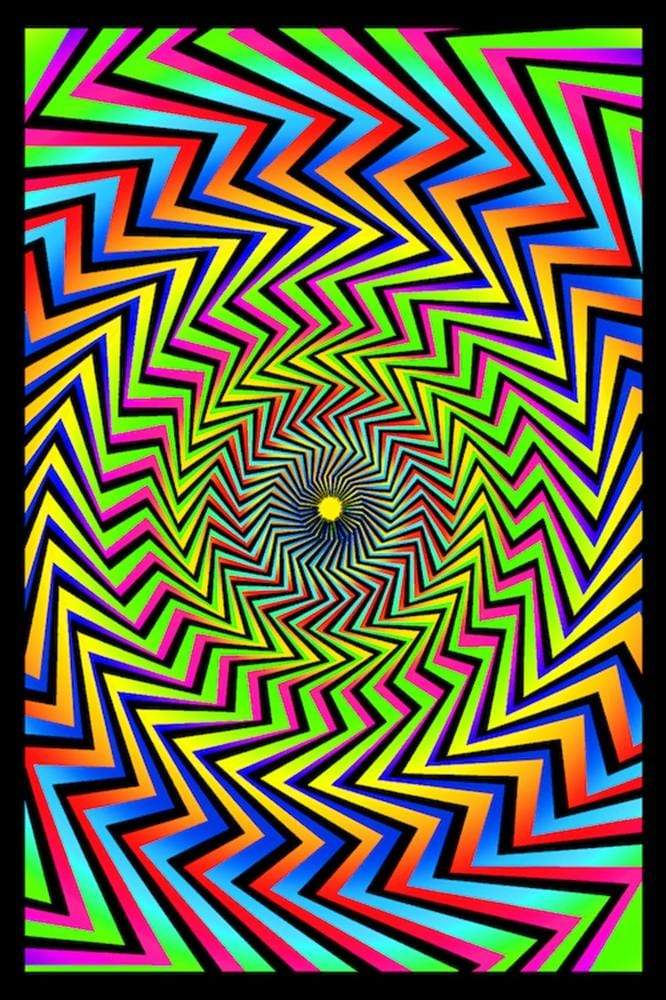 Mind Twist - Velvet Black Light Poster – TrippyStore