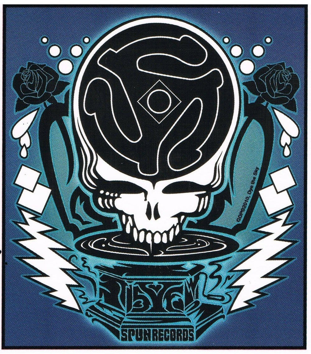 Grateful Dead - Spun Steal your Face - Sticker – TrippyStore