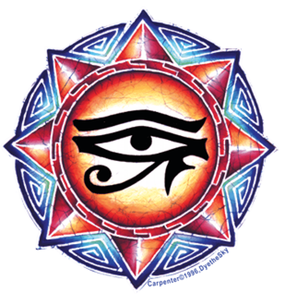 Star Eye of Horus - Sticker – TrippyStore