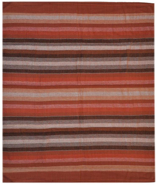 Madras Striped - Maroon and Brown - Tapestry – TrippyStore